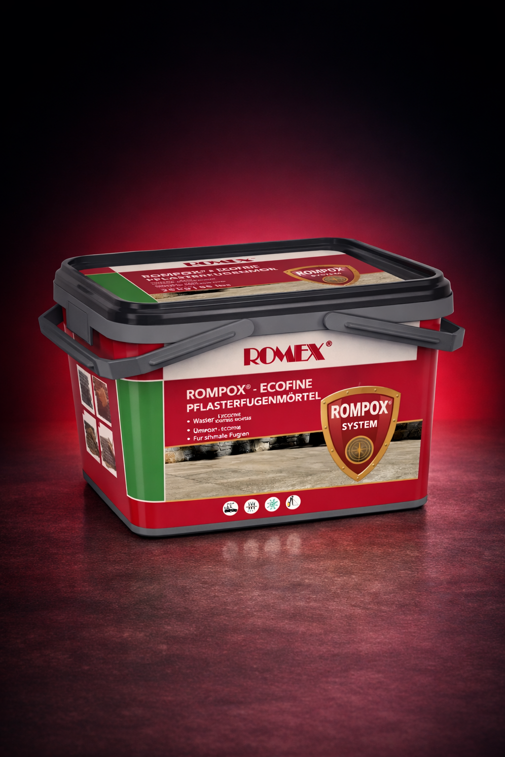ROMEX® ECOFINE Pflasterfugenmörtel – langlebig & umweltfreundlich ...